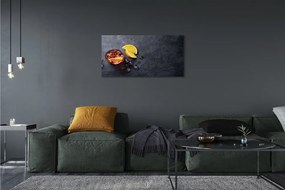 Obrazy na plátně Ledový čaj citron 100x50 cm