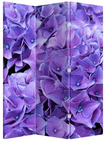 Paraván - Fialová květina (126x170 cm)