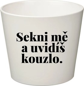 SEKNI MĚ A UVIDÍŠ KOUZLO. - velký květináč
