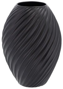 Morsø Porcelánová váza River 26 cm Black