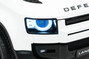 Elektrické autíčko Land Rover Defender bílé