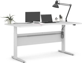 FALCO Výškově nastavitený psací stůl Office 80400/320 bílá/bílá