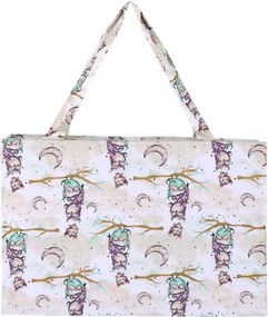 Bellatex Polstr na plážové lehátko - potah na zip Béžová,Zelená 55x195 cm