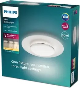 Philips Garnet CL580 30W 40cm bílá / stropní svítidlo / LED / 3100lm /