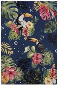 Hans Home | Kusový koberec Flair 105609 Tropical Dream Blue Multicolored – na ven i na doma - 120x180