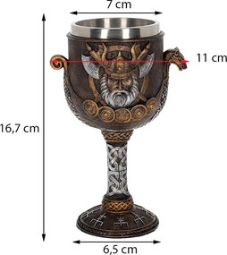 Verk Group Vikingský pohár dekorativní pohár vikingové vikingové