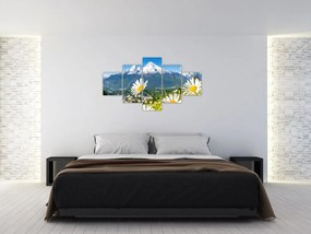 Obraz - Jaro v Alpách (125x70 cm)