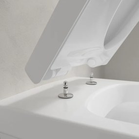 VILLEROY & BOCH Villeroy &amp; Boch ARCHITECTURA - WC mísa bezrámová, 530x370 mm, závěsný model, DirectFlush, vodorovný odpad, bílá alpin 4694R001