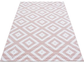 Ayyildiz Kusový koberec PLUS 8005, Růžová Rozměr koberce: 80 x 150 cm