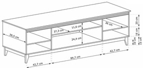 WINDSOR k | TV stolek W-9 | 179 cm | kašmír
