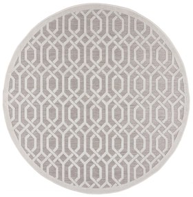 Flair Rugs koberce Kusový koberec Piatto Mondo Natural kruh – na ven i na doma Rozměry koberců: 160x160 (průměr) kruh