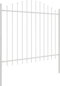 Zahradní plot WOERDEN 2 ks 170 x 165 cm Práškově lakovaná ocel 3360138