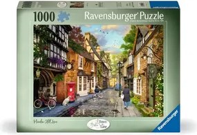RAVENSBURGER Puzzle Down the Lane č.2: Meadow Hill Lane / 1000 dílků