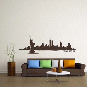 Samolepka na zeď - New York (60x19 cm) - PopyDesign