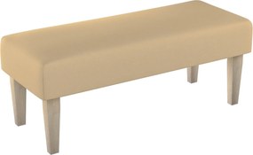 Dlouhá lavička 100x40cm barva béžová