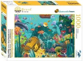 Brain Tree Puzzle Poklad pod hladinou / 1000 dílků / od 14 let