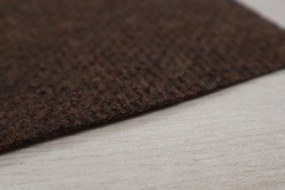 Betap koberce AKCE: 400x480 cm SUPER CENA: Hnědý výstavový koberec Budget metrážní - Bez obšití cm