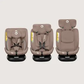 LIONELO Bastiaan One Beige Sand / Autosedačka / i-Size 40-150 cm / oto