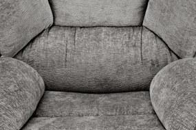 Otočné křeslo Guido popelavě šedé