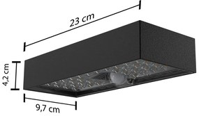 VELAMP LED solární světlo SL242 se senzorem
