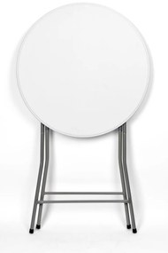 Koktejlový stolek GALA 80 cm bílý