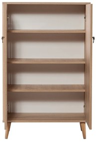 Designová víceúčelová skříň Vallissa 127 cm vzor dub