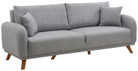 Hanah Home Set křesla a pohovky HERA šedý 237 cm