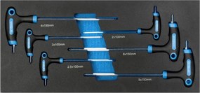 Dílenský vozík  GUDE GW7 Black Line 226-DÍLŮ