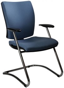 ANTARES 1580/S Gala - Konferenční židle  - koženka černá