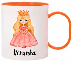 Plastový hrníček Princezna