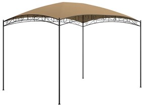 Altán 3 x 4 x 2,65 m taupe 180 g/m² 313910