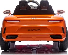 Dětské elektrické autíčko Bentley Batur kabriolet oranžové