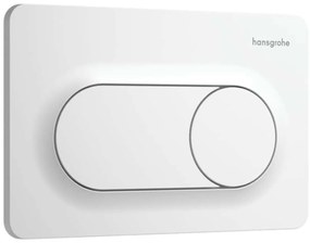 Hansgrohe iFrame Original S - Ovládání splachování, matná bílá 66002700