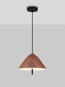 Kovové LED závěsné svítidlo v přírodní barvě s kovovým stínidlem ø 40 cm Oros – Nova Luce