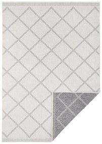 Hanse Home, Kusový koberec Twin Supreme 103760 Corsica Grey/Cream – na ven i na doma, 80x250, šedá, chodba / předsíň