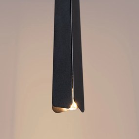 Sollux Lighting Závěsná lampa PRYSM 3L černá