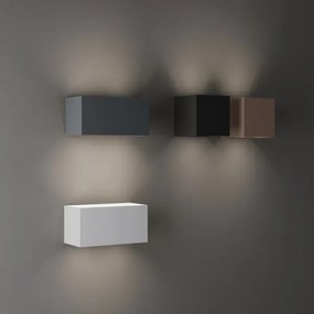 Ideal Lux - LED Venkovní nástěnné svítidlo ATOM LED/25W/230V IP54 antracit