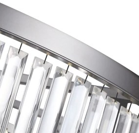 Toolight - Křišťálová stropní svítilna 7xE14 40W Glamour APP780-7C, chromová, OSW-05032