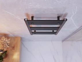 Erga Basic, topné těleso 800x500 mm, 322 W, černá, ERG-LAV-BASIC-8050-BK