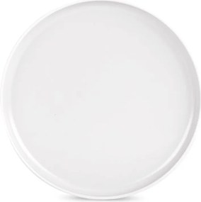Jídelní sada talířů pro 6 osob VICTO 24 ks bílá/šedá/černá VI