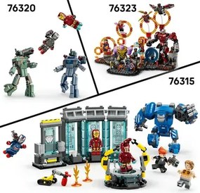 LEGO® Marvel 76322 Avengers: Endgame Thor vs. Chitauri / Počet dílků: