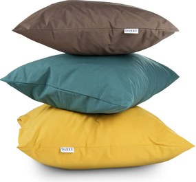Bavlněný povlak na polštář Jednobarevný perkálový - medově žlutý 2 Velikost: 40 x 40