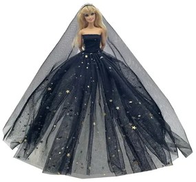 Šatičky  a botičky pro panenky Barbie (30 cm) Barva: R