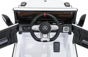 Elektrické autíčko Mercedes G63 AMG LIFT bílé