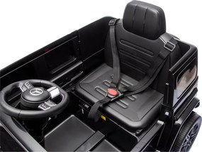 LEAN CARS Akumulátorové vozidlo Mercedes G 4x4 24 V 2580, černé