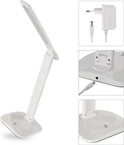 EMOS Bílá LED stolní lampička Chase 7,2W Z7619W