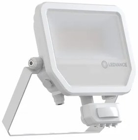 LED reflektor s pohybovým čidlem LEDVANCE FLOODLIGHT bílý SENSOR 41W/27W 5500/3670lm 3000K teplá bílá IP65