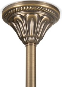 BRILAGI - Lustr na tyči DAHLIA 3xE27/40W/230V pr. 37 cm mosaz