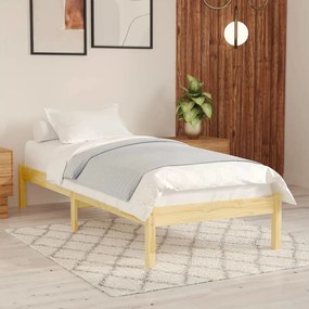 vidaXL Rám postele masivní borovice 100 x 200 cm [810009] Barva: Přírodní