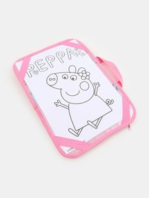 Sinsay - Kreativní sada s omalovánkami a samolepkami 19 pack Peppa Pig - růžová